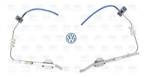 Par Elevador Manual Vidrio Vw Sedan Vocho Cuotas Sin Inter S
