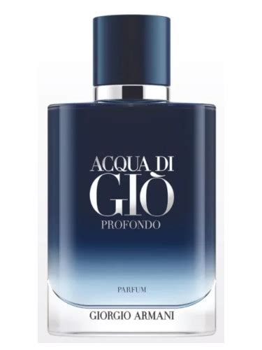 Acqua di Giò Profondo Parfum Giorgio Armani Colônia a novo fragrância