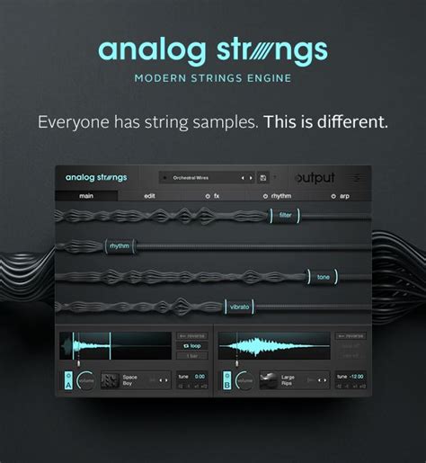 ANALOG STRINGS Kontakt Instrument By Output ProducerSpot