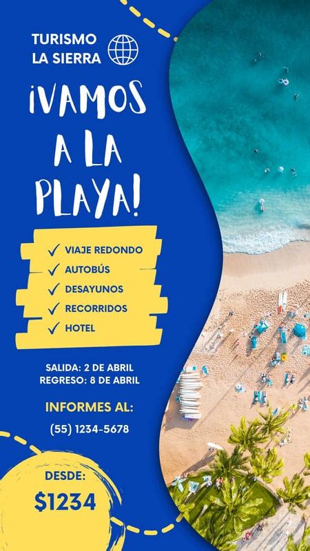 Plantillas Turismo Gratis Y Editables Canva