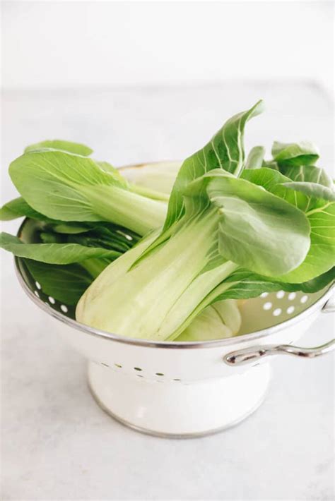 Garlic Baby Bok Choy Recipe Karinokada