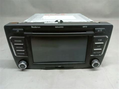 RADIO NAWIGACJA NAVI CD MP3 BOLERO OCTAVIA II YETI BRAK KODU 1Z0035156M