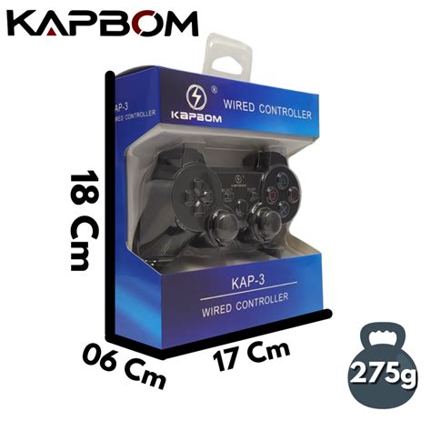 Jonh Variedades DROP Controle FIO PS3 Kapbom KAP 3 Meu