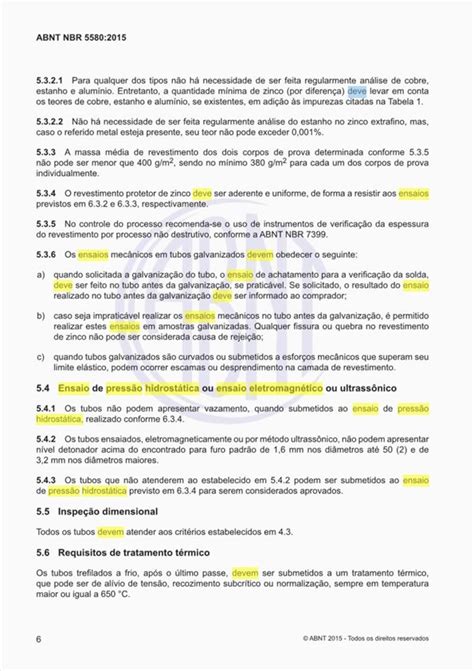 Como deve ser o ensaio de pressão hidrostática ou ensaio eletromagnéti