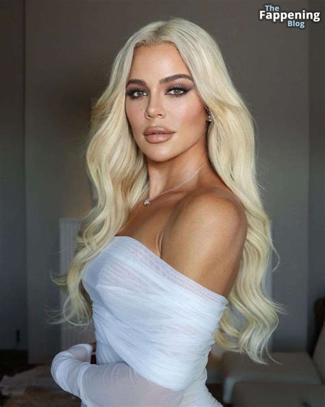 Khloe Kardashian Flaunts Her Curves In A White Dress Photos