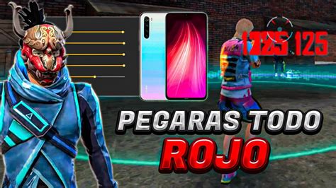CONFIGURACIÓN PERFECTA HUD DPI PARA XIAOMI REDMI NOTE 8 NOTE 8 PRO