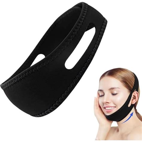 Sangle de menton anti ronflement et ceinture de maintien de la mâchoire