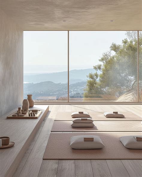 ALEJANIB Meditation And Yoga Studio Interior Design Inspiration In