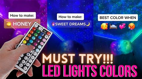 Led Lights Diy Colors Tiktok Led Light Compilation Youtube