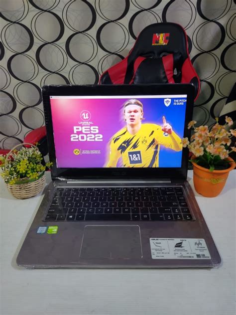 SSD Laptop Gaming Desain Asus K401UB Core I7 6700 RAM 12GB DUAL SSD