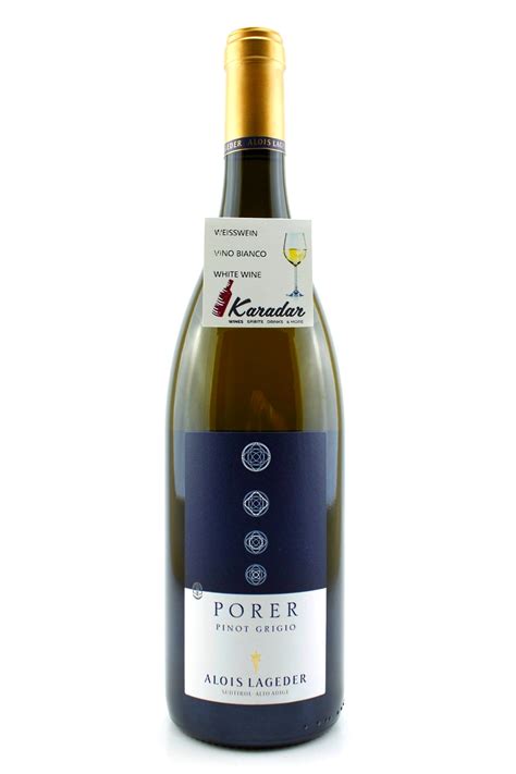 Pinot Grigio Porer Vol Alois Lageder Bio Karadarsho