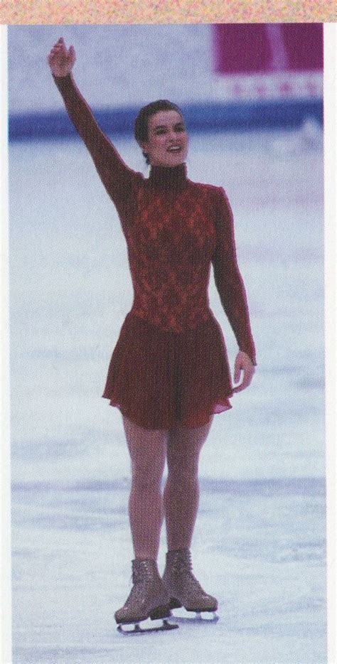 Katarina Witt After Performing Her Free Skate During The XVll Winter