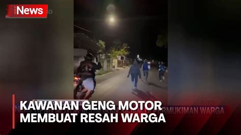Geng Motor Bersenjata Tajam Resahkan Warga Cirebon YouTube