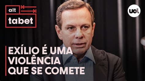 João Doria diz se seu pai criou o Dia dos Namorados e fala de exílio