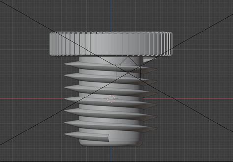 Modeling How To Fade Screw Modifier Into Cylinder Without Applying