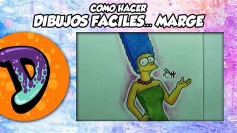 Como Dibujar A Marge De Los Simpsons How To Draw Marge Simpson Art