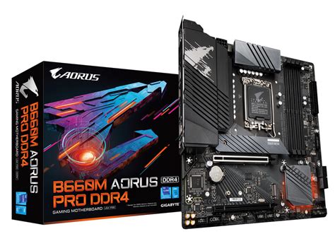 B660M AORUS PRO DDR4 Rev 1 0 Key Features Motherboard GIGABYTE