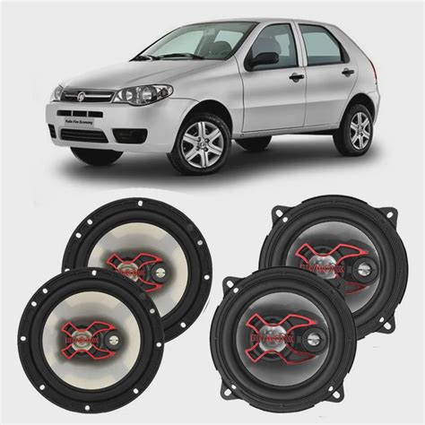 Alto Falante Fiat Palio Economy 2004 A 2014 Bravox X 6 E 5 Polegadas