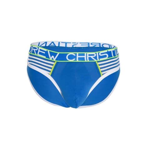 Andrew Christian ALMOST NAKED Retro Brief Elect Azul Gunderwear