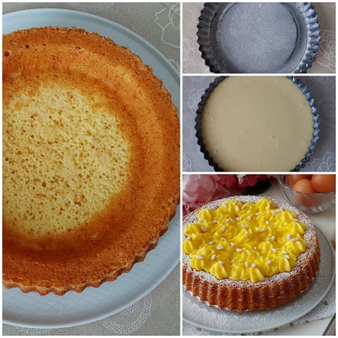IMPASTO CROSTATA MORBIDA CREMA E PINOLI Dolce Ripieno Cremoso