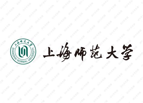 上海师范大学校徽logo矢量标志素材 设计无忧网