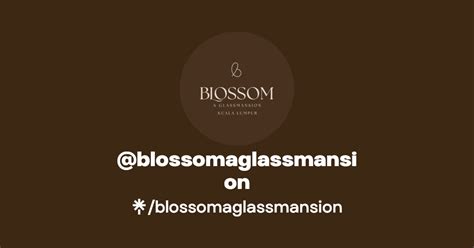 Blossom A Glassmansion Instagram Facebook Tiktok Linktree