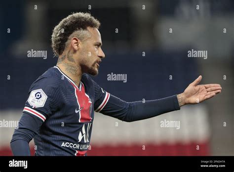 Neymar Da Silva Santos Junior Neymar Jr PSG Reacted During The