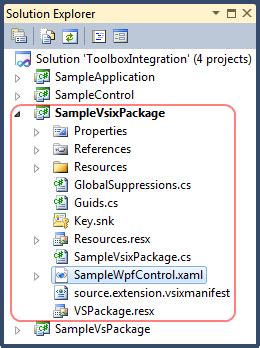 Visual Studio Toolbox Control Integration Visual Studio