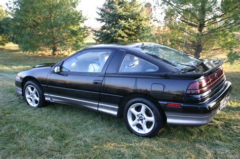 1991 Eagle Talon TSi Blk Silv 2 0L Turbo 5spd Gray Leather Loaded