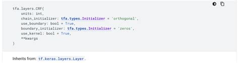 How To Use CRF In Tensorflow Keras Stack Overflow