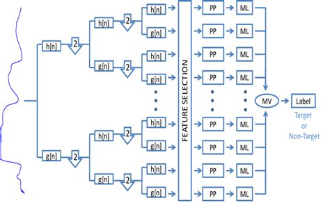 block diagram representation of the wavelet packet feature extraction download scientific