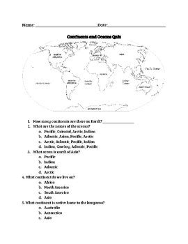 World Map World Map Quiz Test And Map Worksheet Off