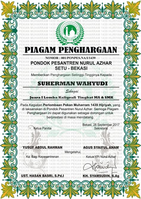 Ide Contoh Sertifikat Umroh Trend Masa Kini Untuk Menciptakan
