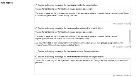 Auto Reply Email Templates For Terminated Or Departing Employees