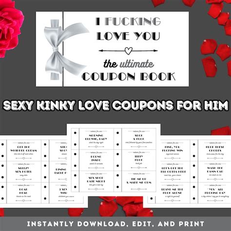 Sexy Coupons Printable Etsy