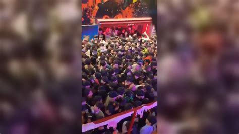 Así lucía la calle de la tragedia en Seúl antes de la estampida mortal