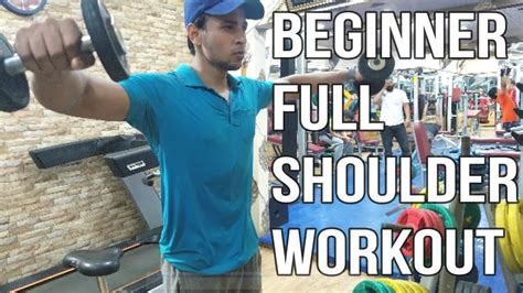 Beginner Full Shoulder Workout Youtube