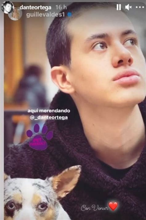Nuevo look de Dante Ortega el hijo de Guillermina Valdés