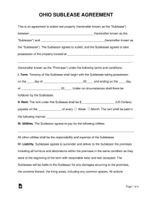Fillable Online Free Landlord Sublease Consent Form Permission To