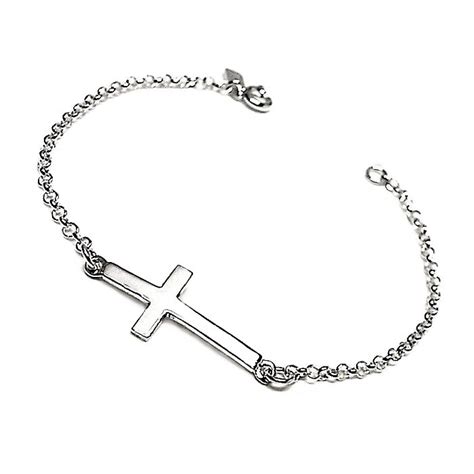 Pulsera Cruz de Plata El Arcón de Nuria
