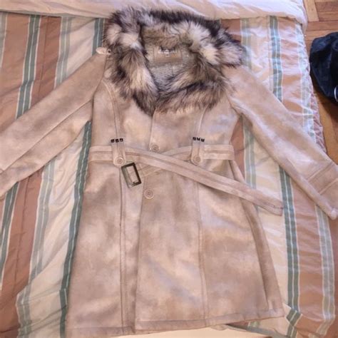 Tasha Polizzi Furr Trench Coat Stylish And Warm