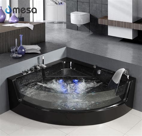 Hot Item Badezimmer Badewanne Black Acryl Massage Badewanne Preis Mit