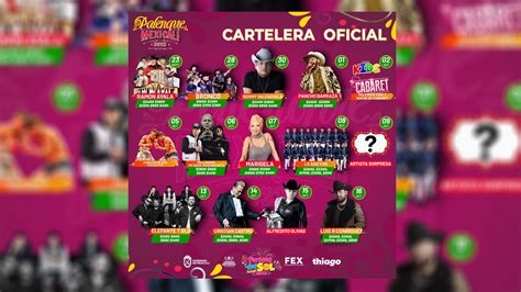 Anuncian Cartelera Oficial Del Palenque Fiestas Del Sol 2022