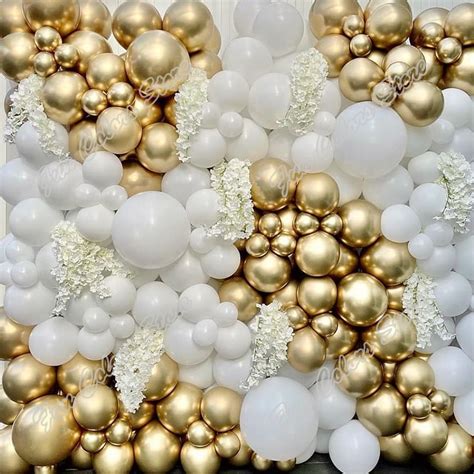 145 Pieces Beautiful Pure White Balloon Garland Wedding Birthday Party