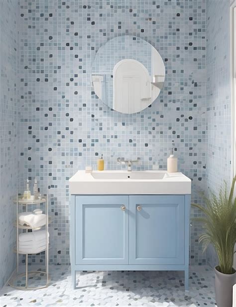 Los Mejores Azulejos Para La Pared Del Ba O Foto Premium