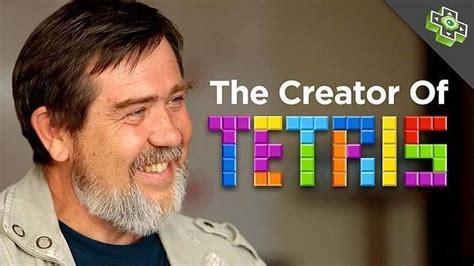 Alexey Pajitnov El Tetris genera la ilusión de que construyes algo