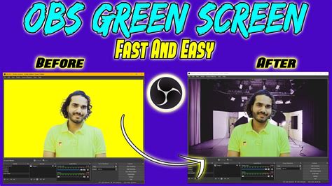 OBS Studio Chroma Key Setup How To Remove Green Screen In OBS Studio