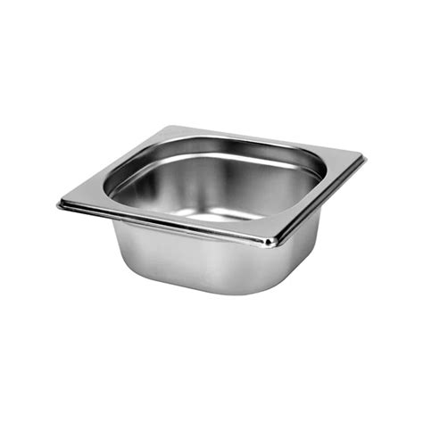 Bandeja para baño maría de acero inoxidable tamaño sexto GN1 6 65 2