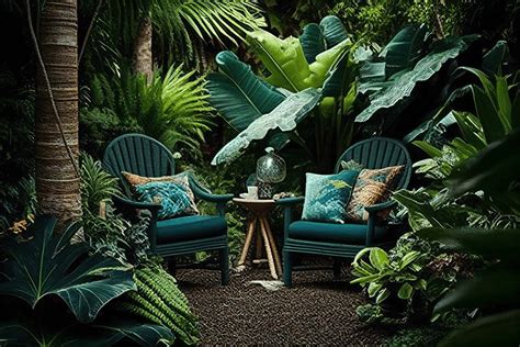 Tropical Garden Styles Acacia Gardens Exotic Garden