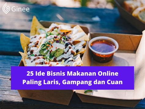 25 Ide Bisnis Makanan Online Paling Laris Gampang Dan Cuan Ginee